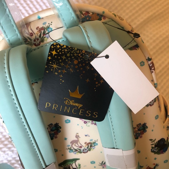 Loungefly | Bags | Loungefly Disney Princess Companion Floral Mini ...
